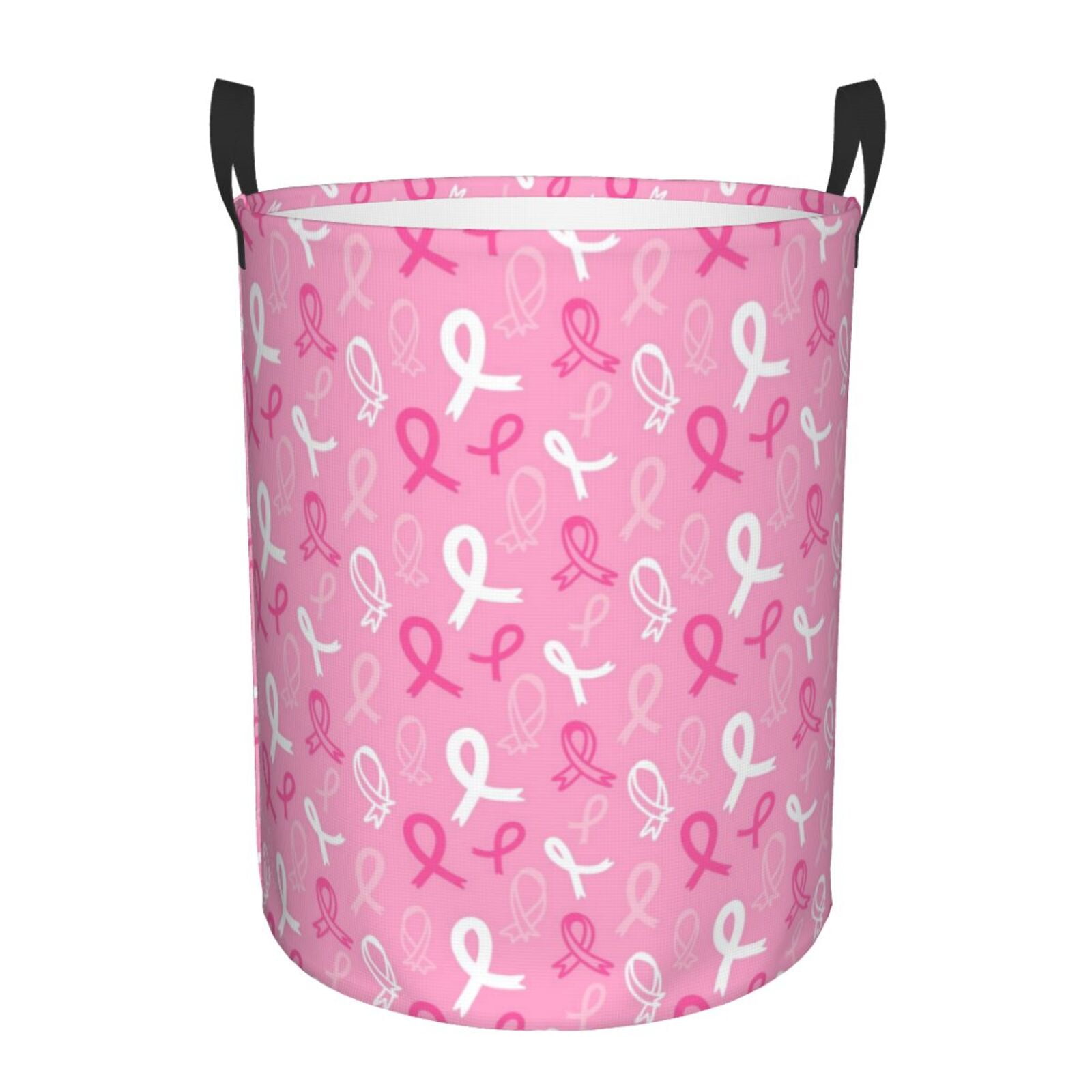 KLL Breast Cancer Awareness (3) Waterproof Foldable Laundry Hamper ...