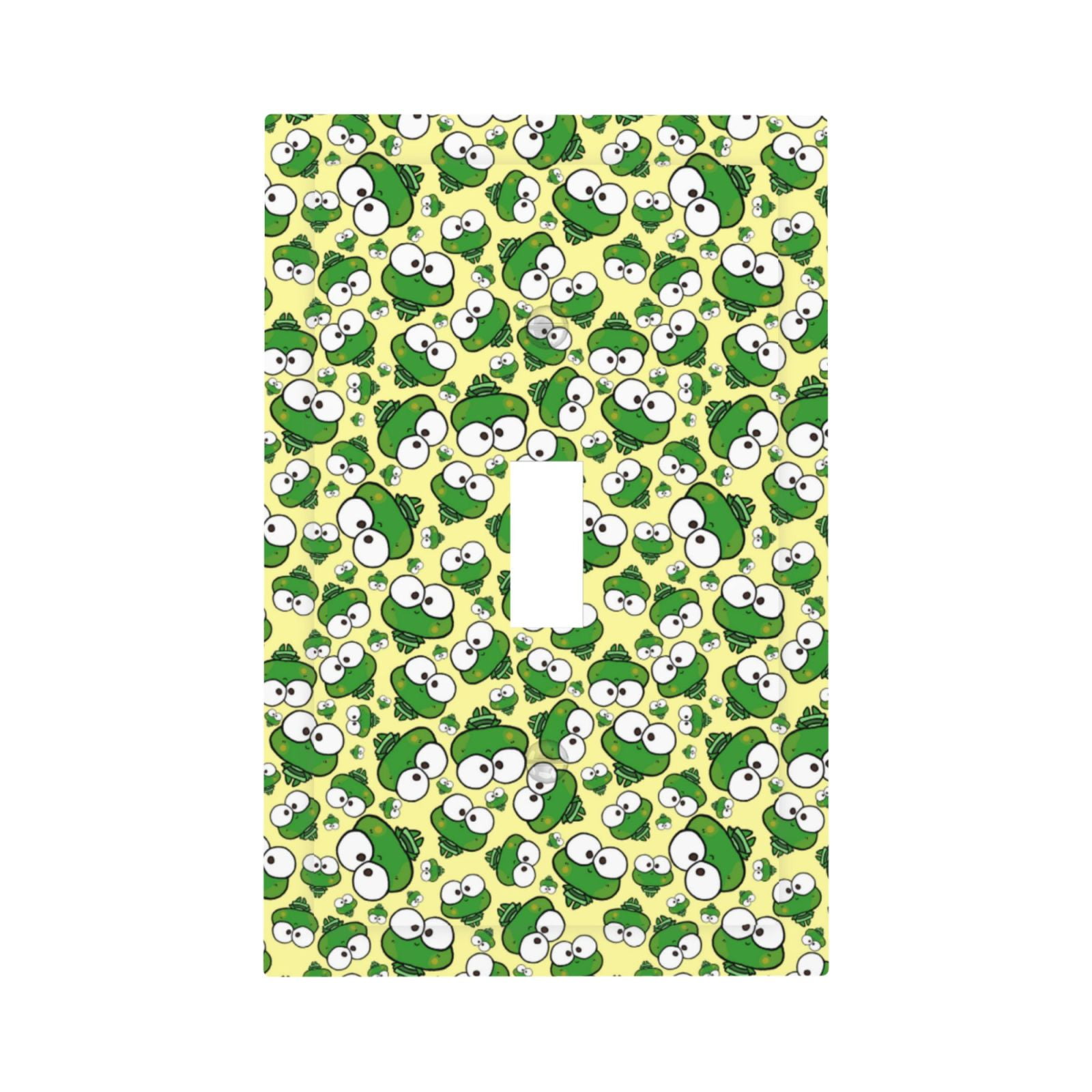 KLL Cartoon Frogs Pattern Electrical Outlet Covers, 3" x 5" 1 Pack ...