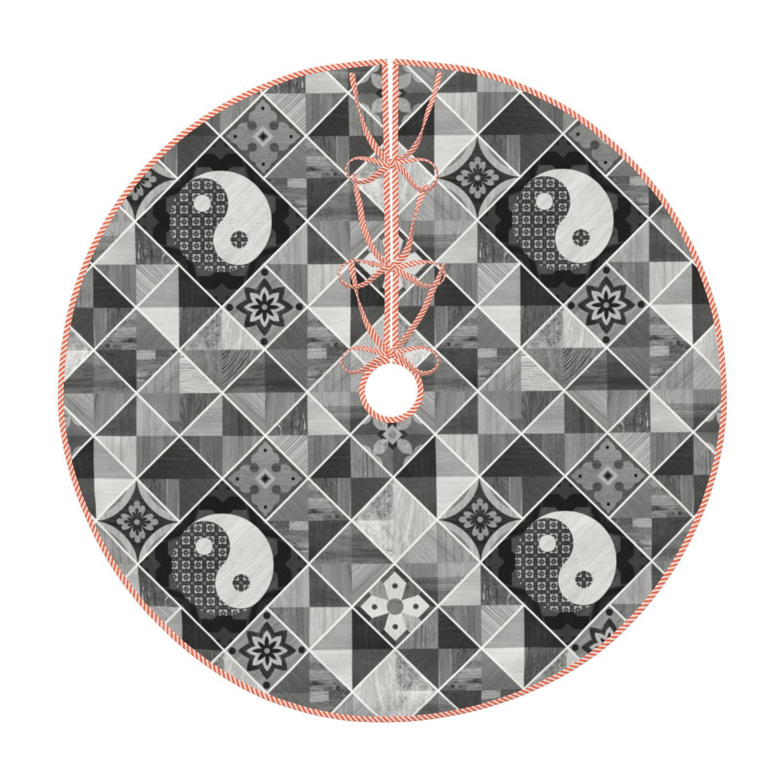 KLL Christmas Tree Skirt,Party Decorations Farmhouse for Christmas ...