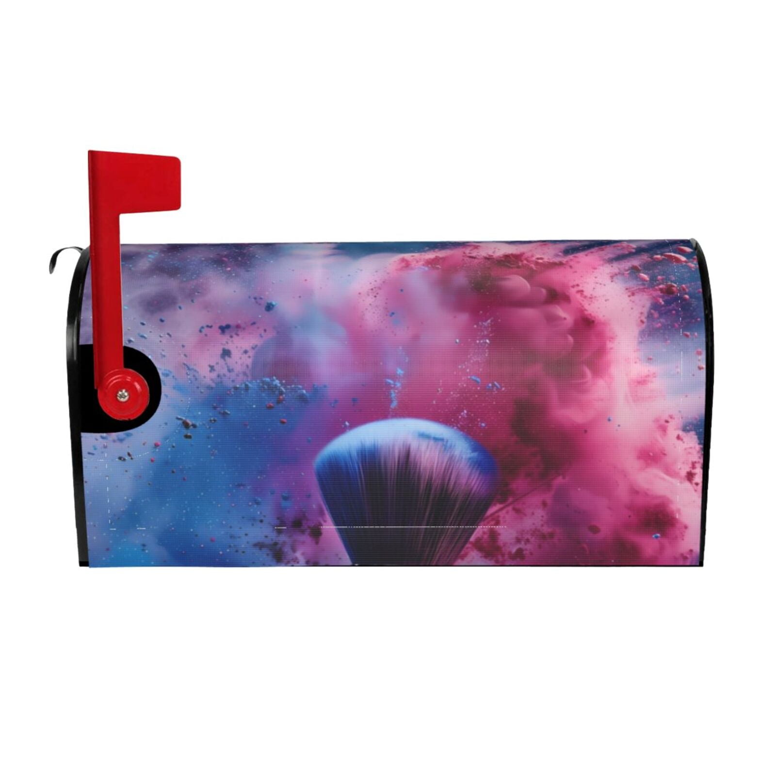 KLL Color Explosion Makeup Brush Pattern Mailbox Covers,Magnetic ...