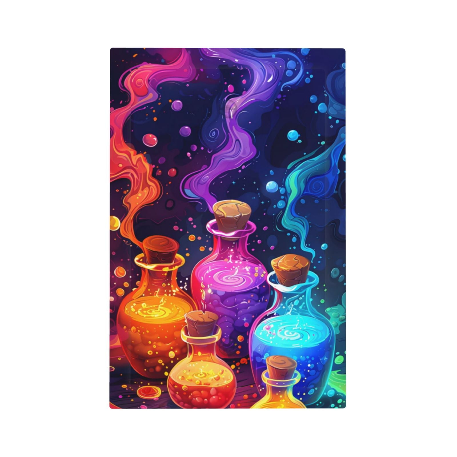 KLL Colorful Potion Bottles Magic Pattern Electrical Outlet Covers, 3 ...