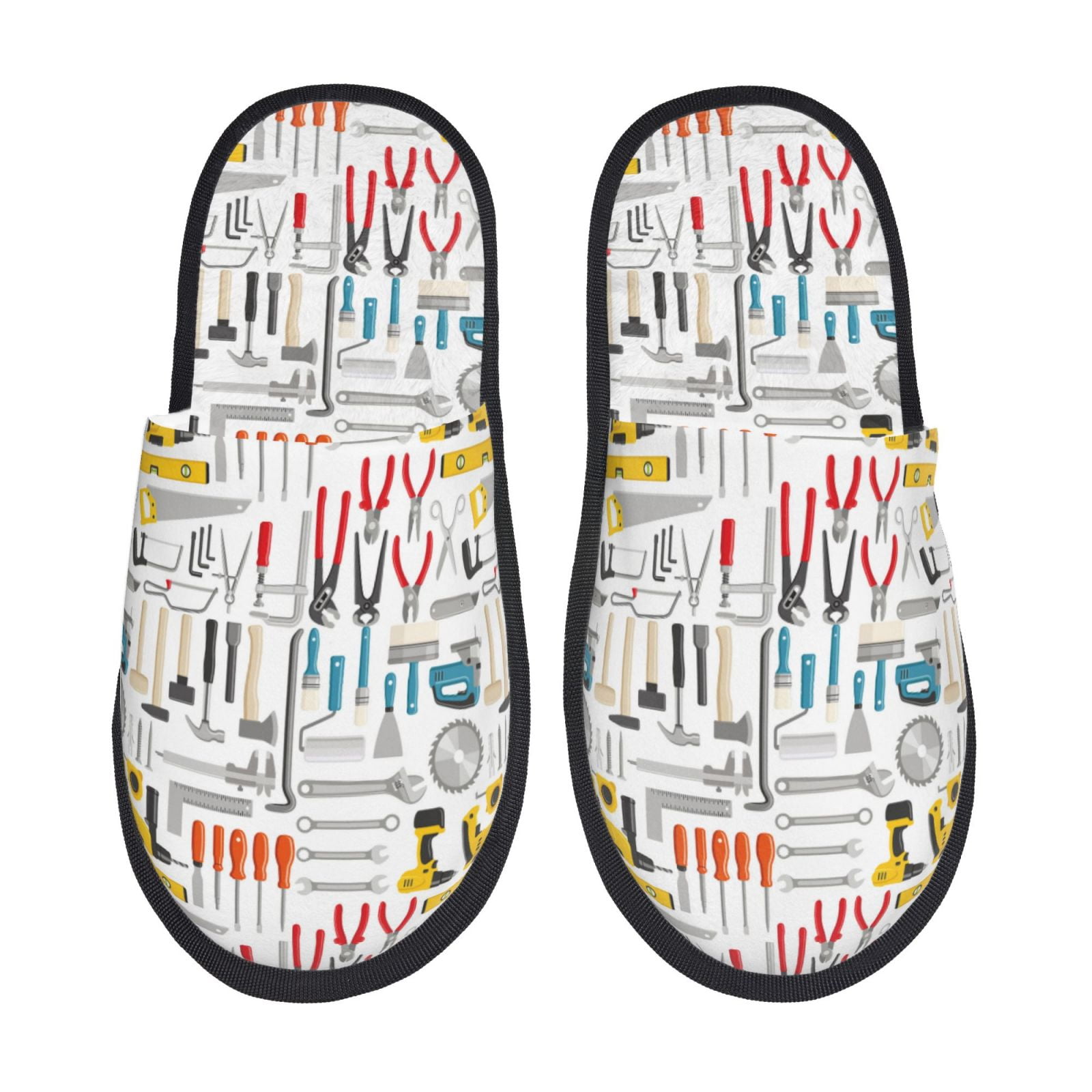 KLL Construction tools Slippers for Women Men House Slip on Indoor ...