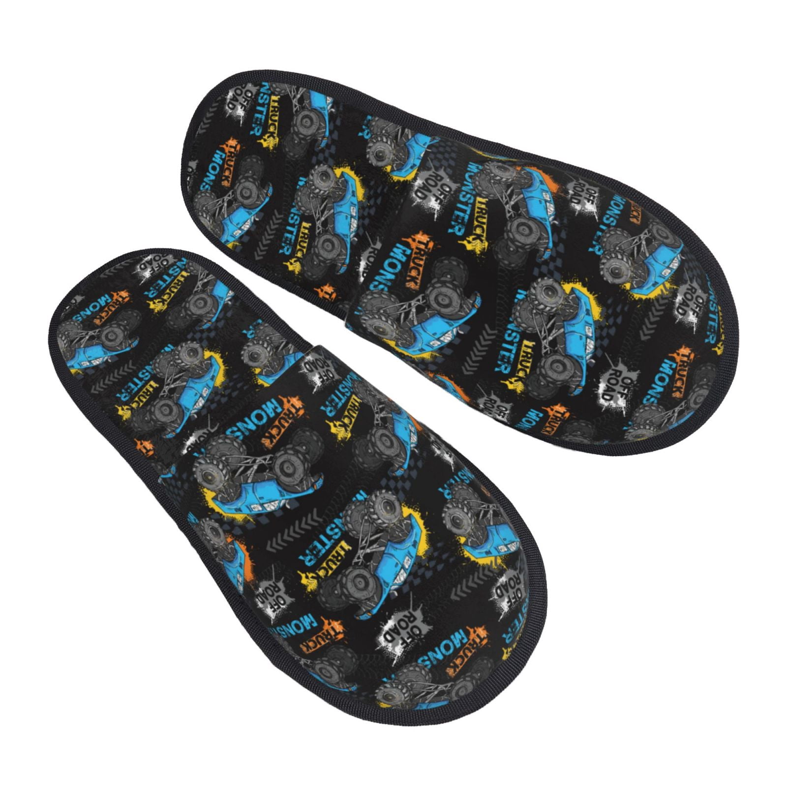 KLL Cool Off-Road Vehicle Slippers for Women Men House Slip on Indoor ...