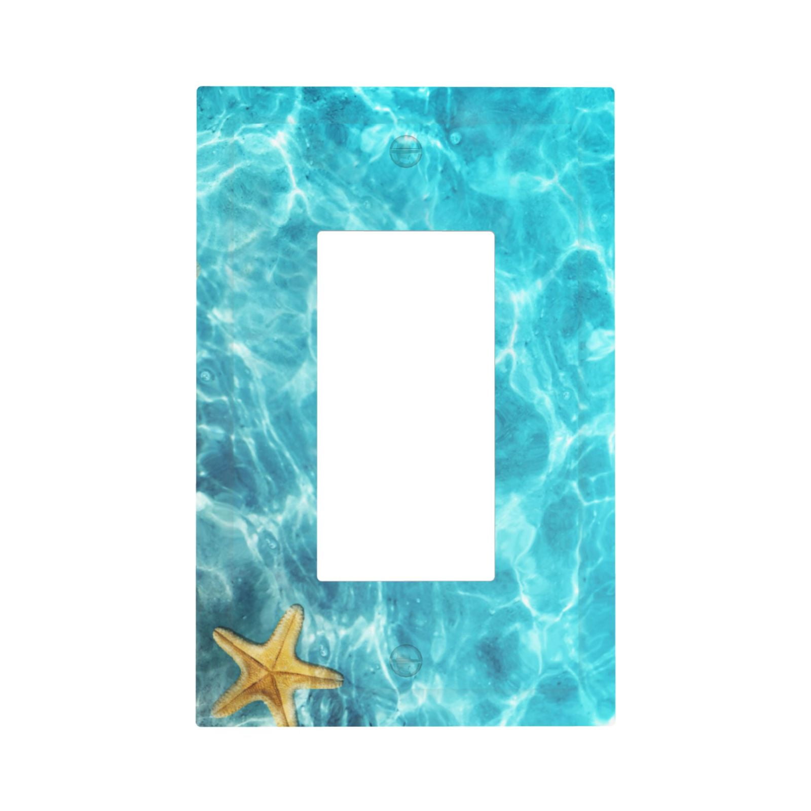 KLL Coral And Seashell On The Beach Pattern Electrical Outlet Covers, 3 ...