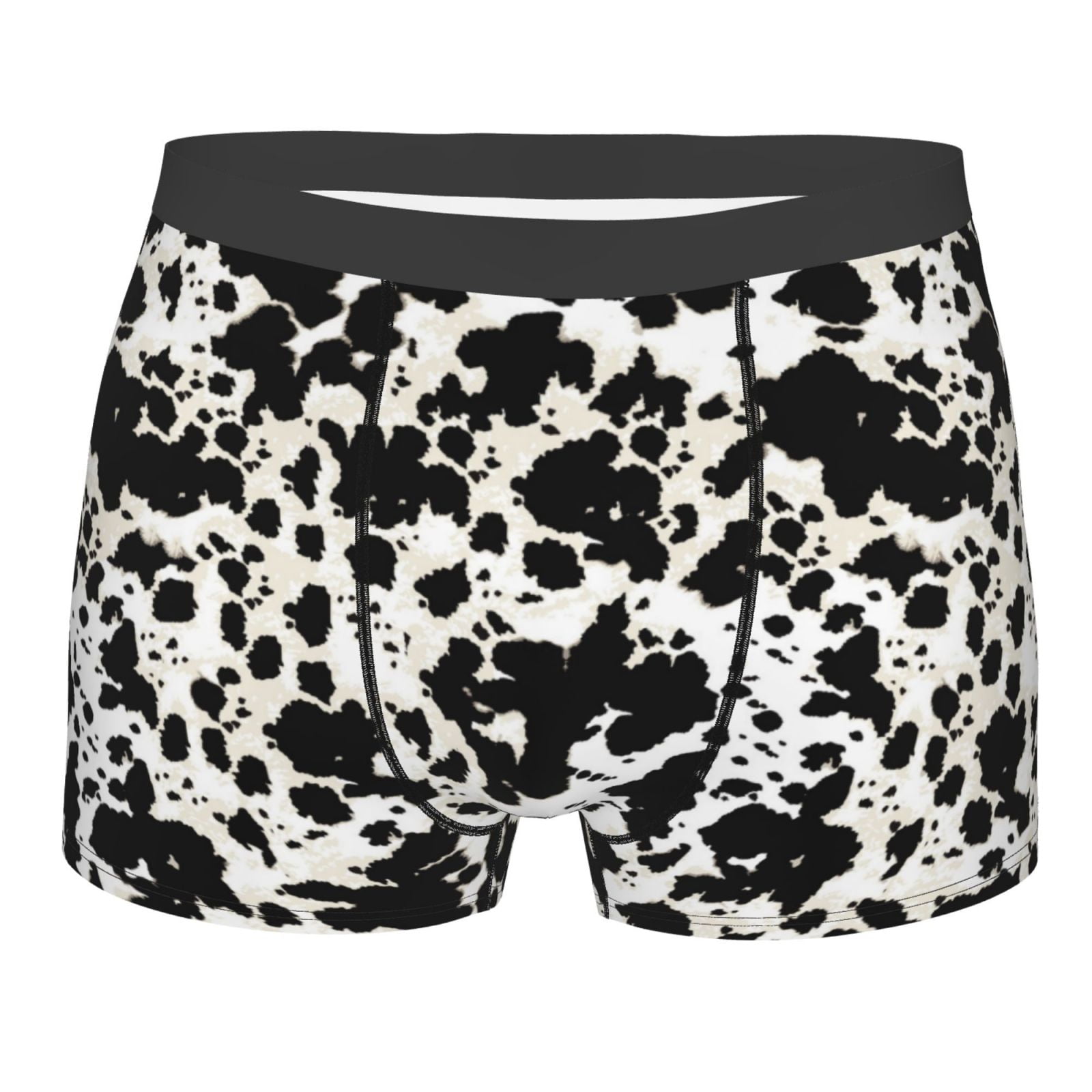 KLL Cow Skin 1 Men's Cotton Boxer Briefs Underwear- - Walmart.com