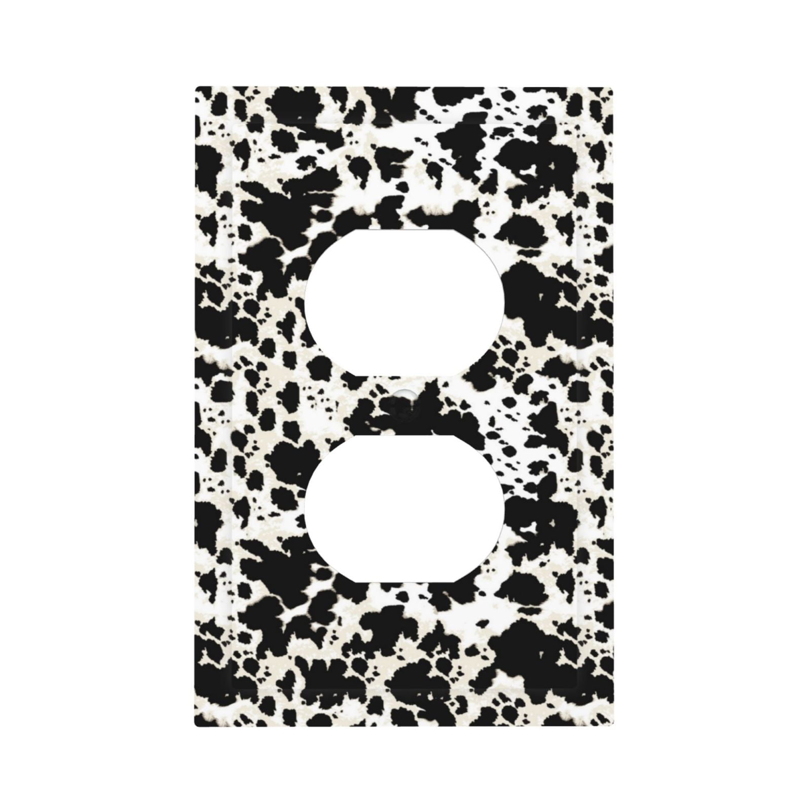 KLL Cow Skin 1 Pattern Electrical Outlet Covers, 3" x 5" 1 Pack ...
