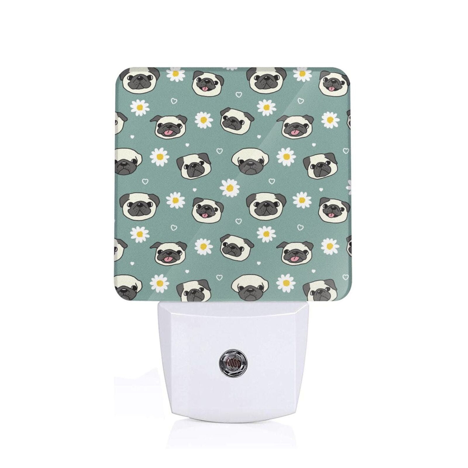 KLL Cute Puppy for Night Lights,Auto Sensor Night Lamp Plug in Night ...