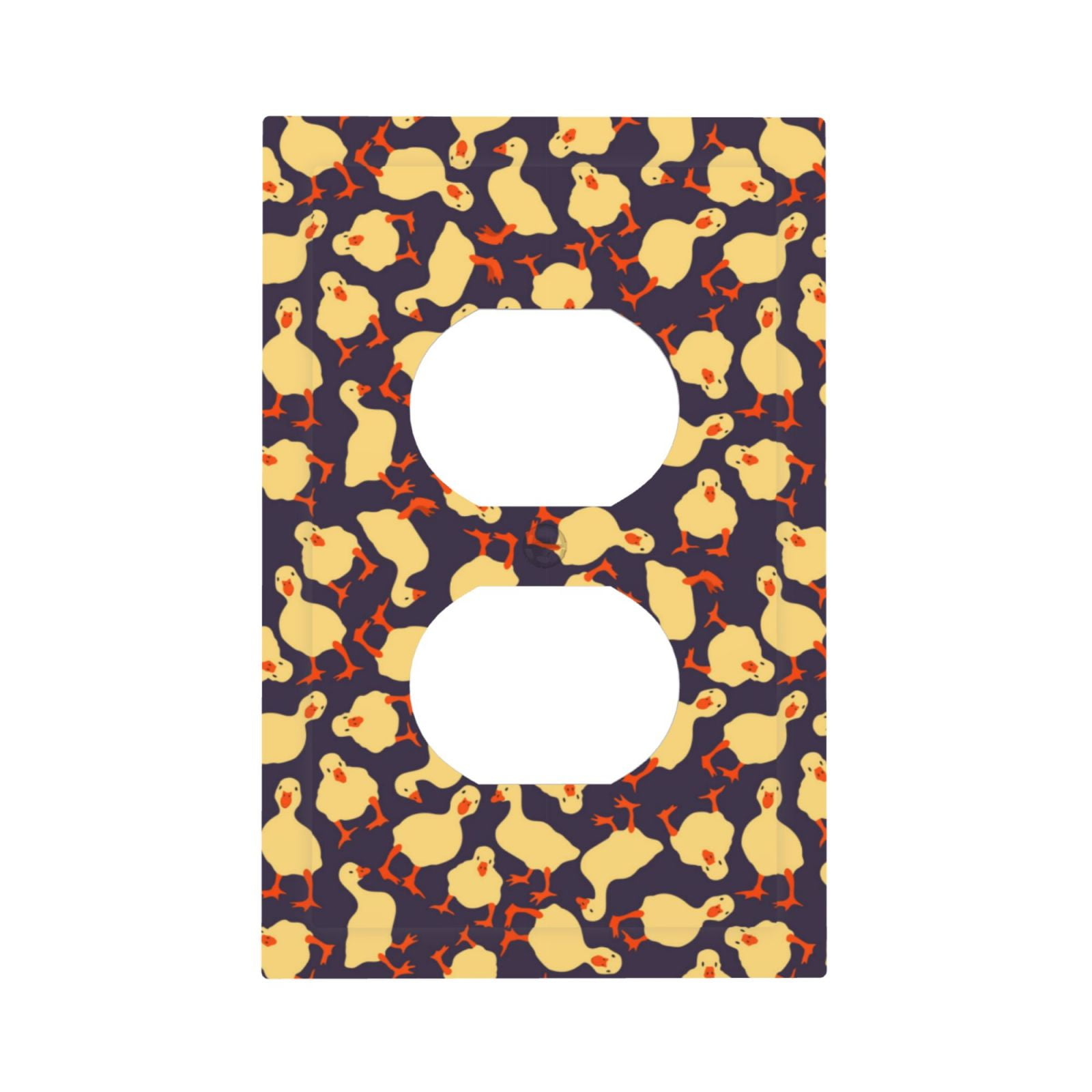 KLL Cute Small Farm Birds Pattern Electrical Outlet Covers, 3" x 5" 1 ...