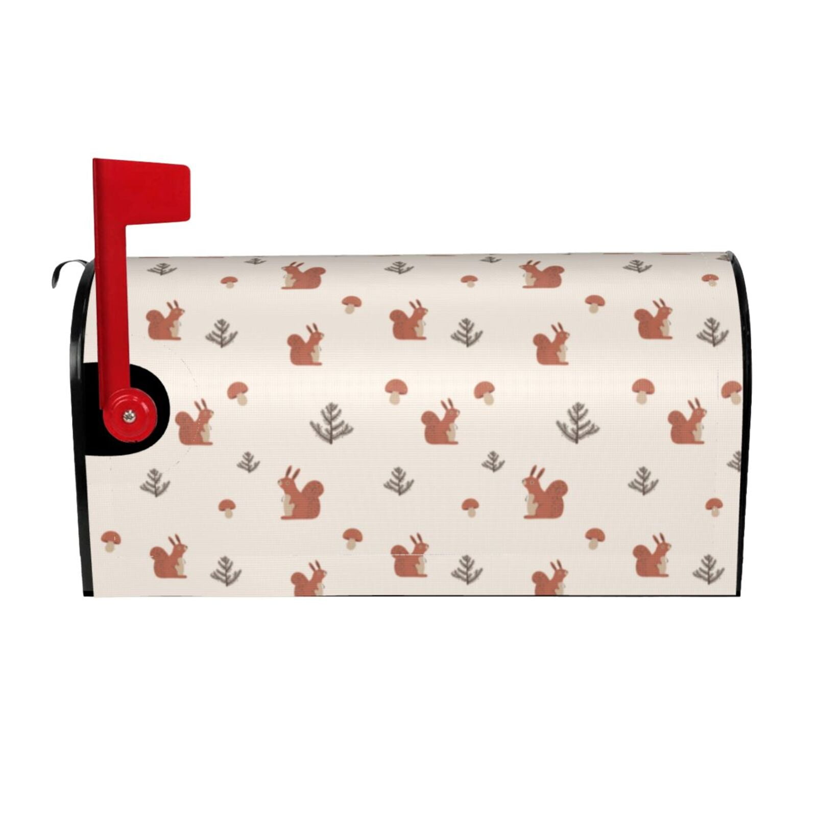 KLL Cute Squirrel Pattern Mailbox Covers,Magnetic Mailbox Waterproof ...
