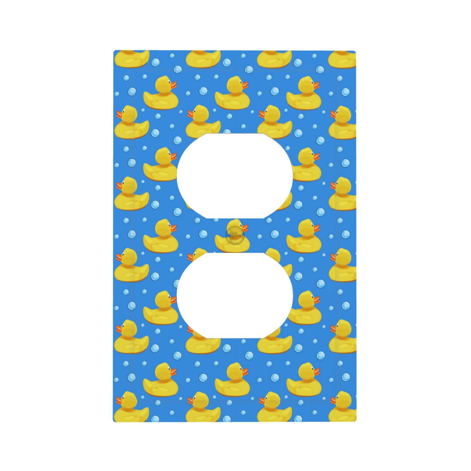 KLL Cute Yellow Rubber Ducks Pattern Electrical Outlet Covers, 3" x 5 ...