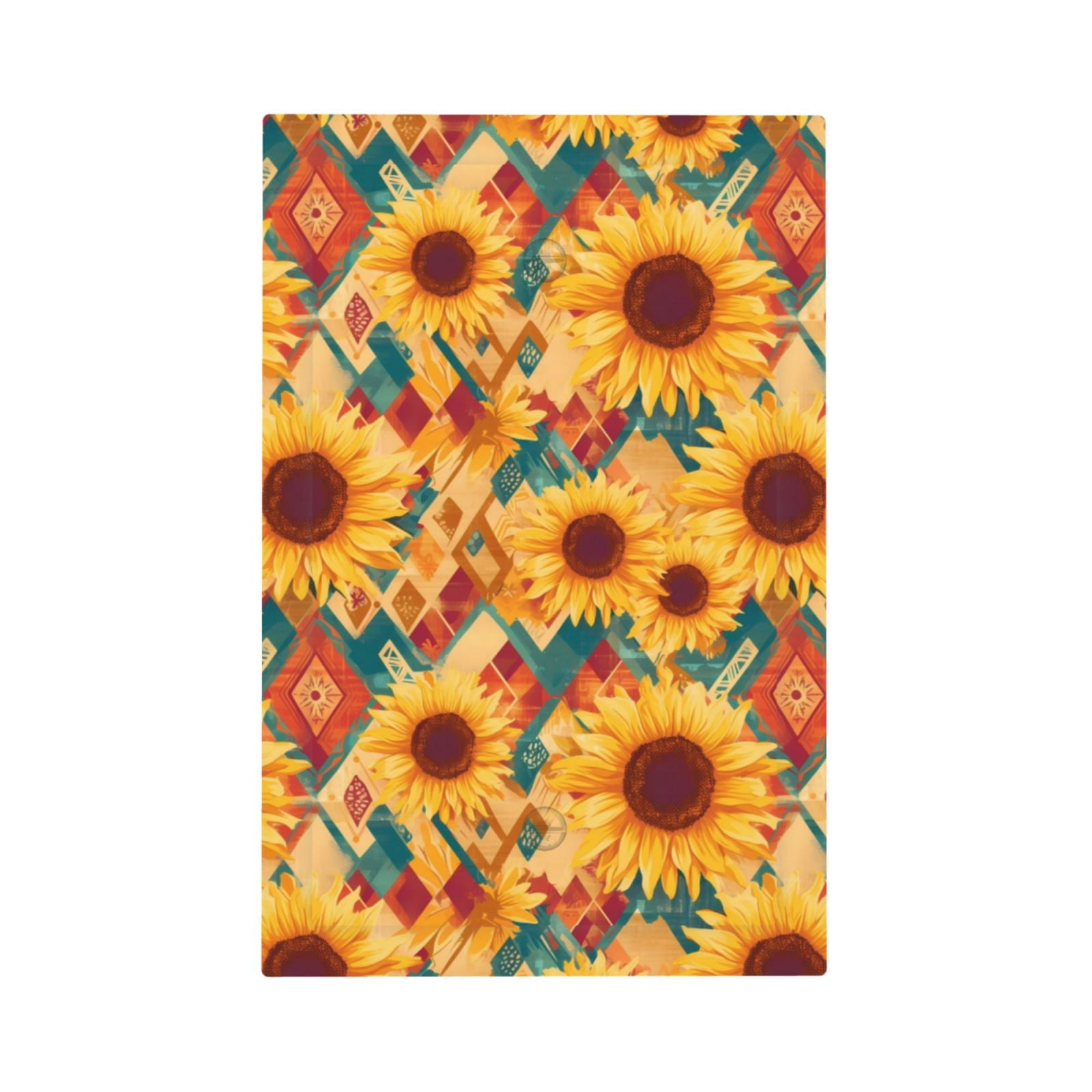 KLL Diamond Bohemian Sunflower Pattern Electrical Outlet Covers, 3" x 5 ...