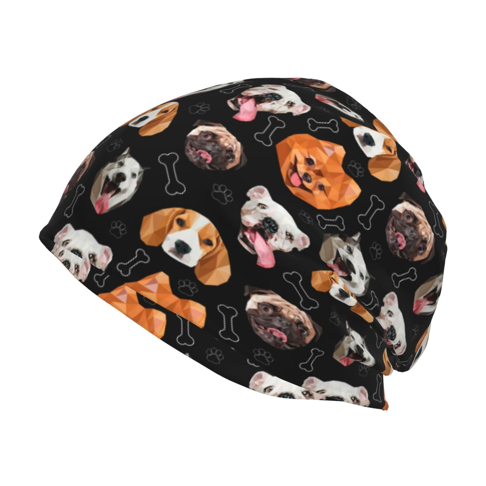 KLL Different Breeds Of Dogs Winter Fall Beanie Knit Hats for Men ...