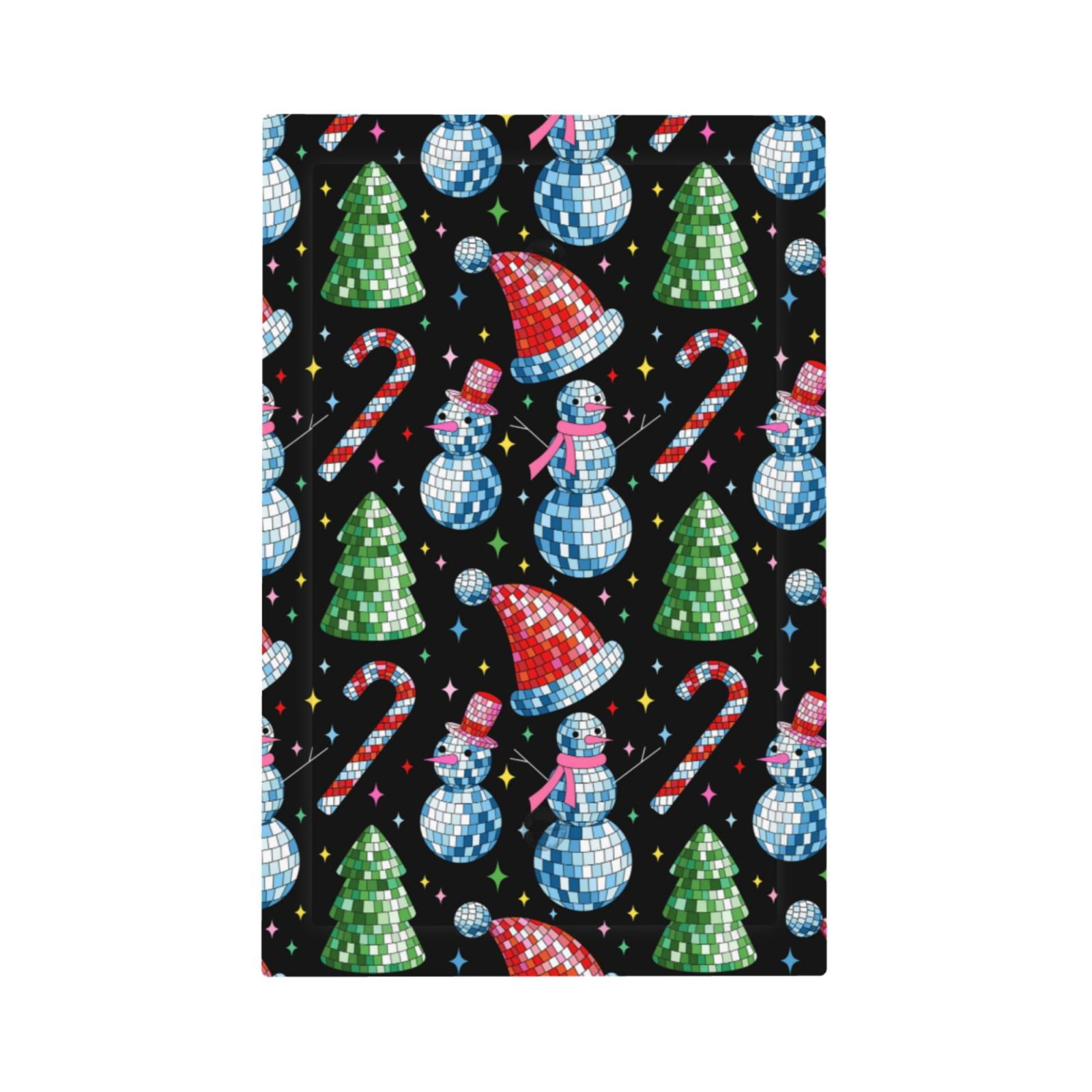 KLL Disco Mirror Ball Snowman Pattern Electrical Outlet Covers, 3" x 5 ...