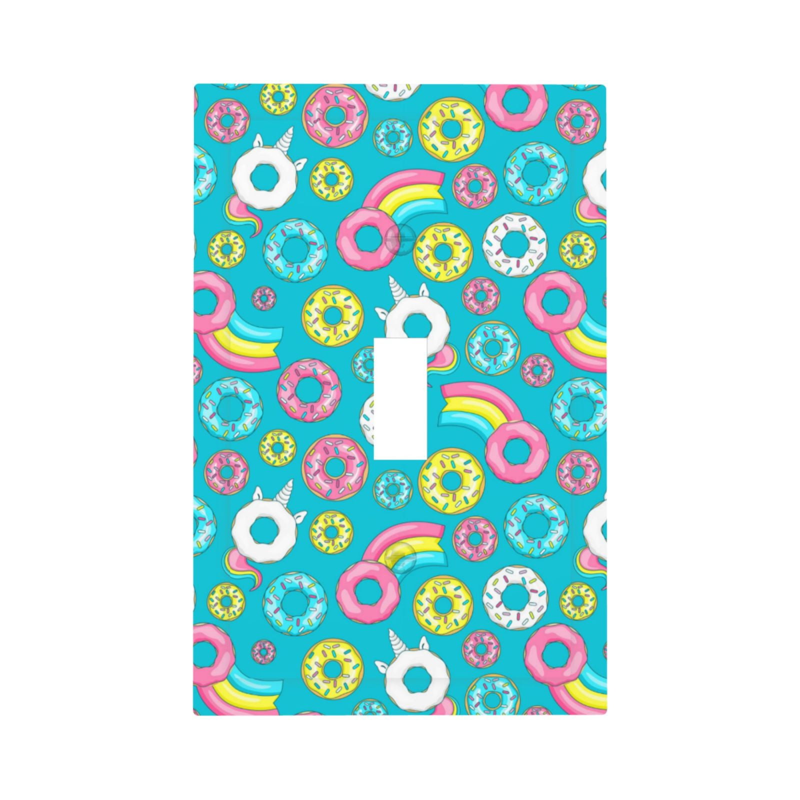 KLL Donut Pattern Electrical Outlet Covers, 3" x 5" 1 Pack Electric ...