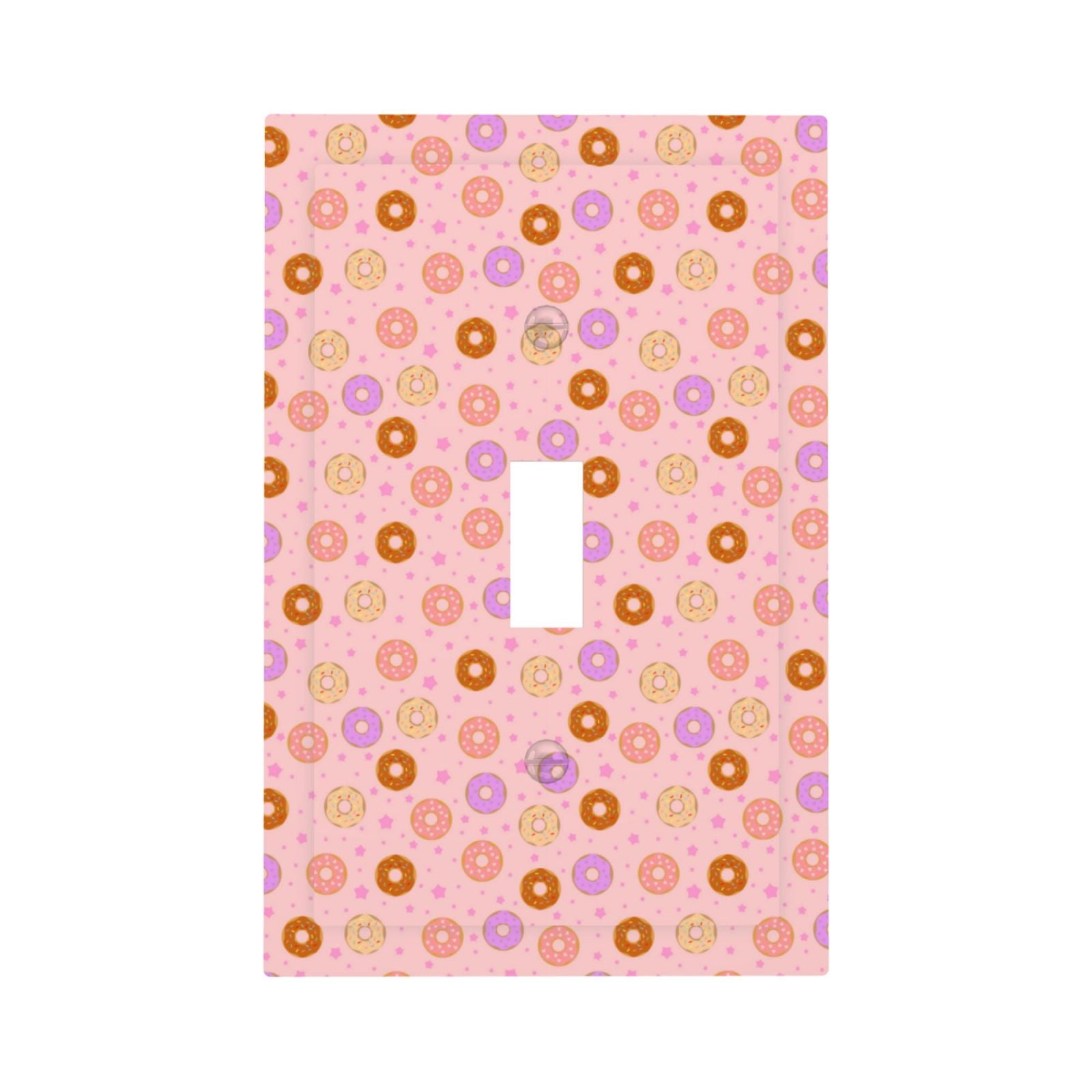 KLL Donuts Pattern Electrical Outlet Covers, 3" x 5" 1 Pack Electric ...