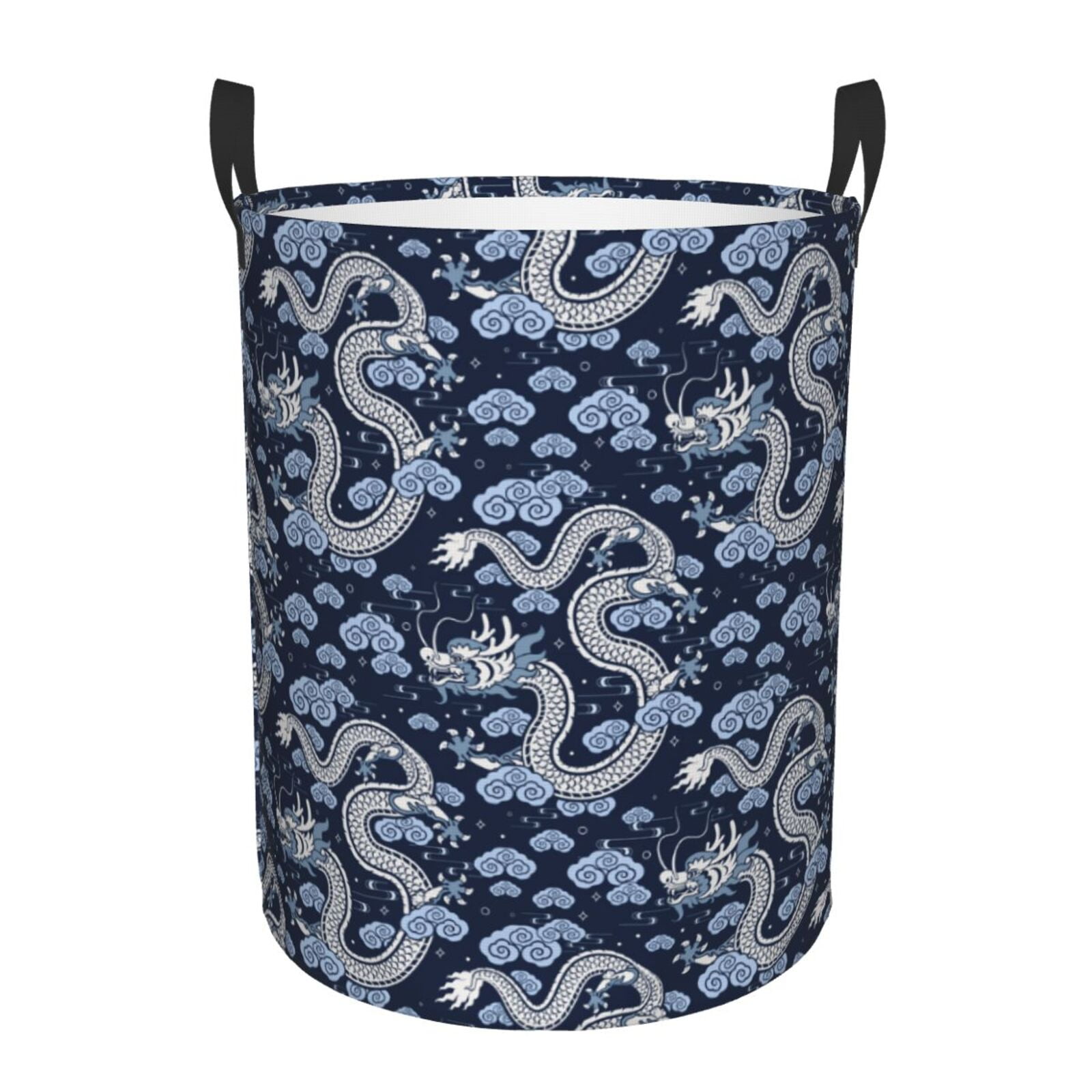 KLL Dragon Waterproof Foldable Laundry Hamper Bucket with Handles for ...
