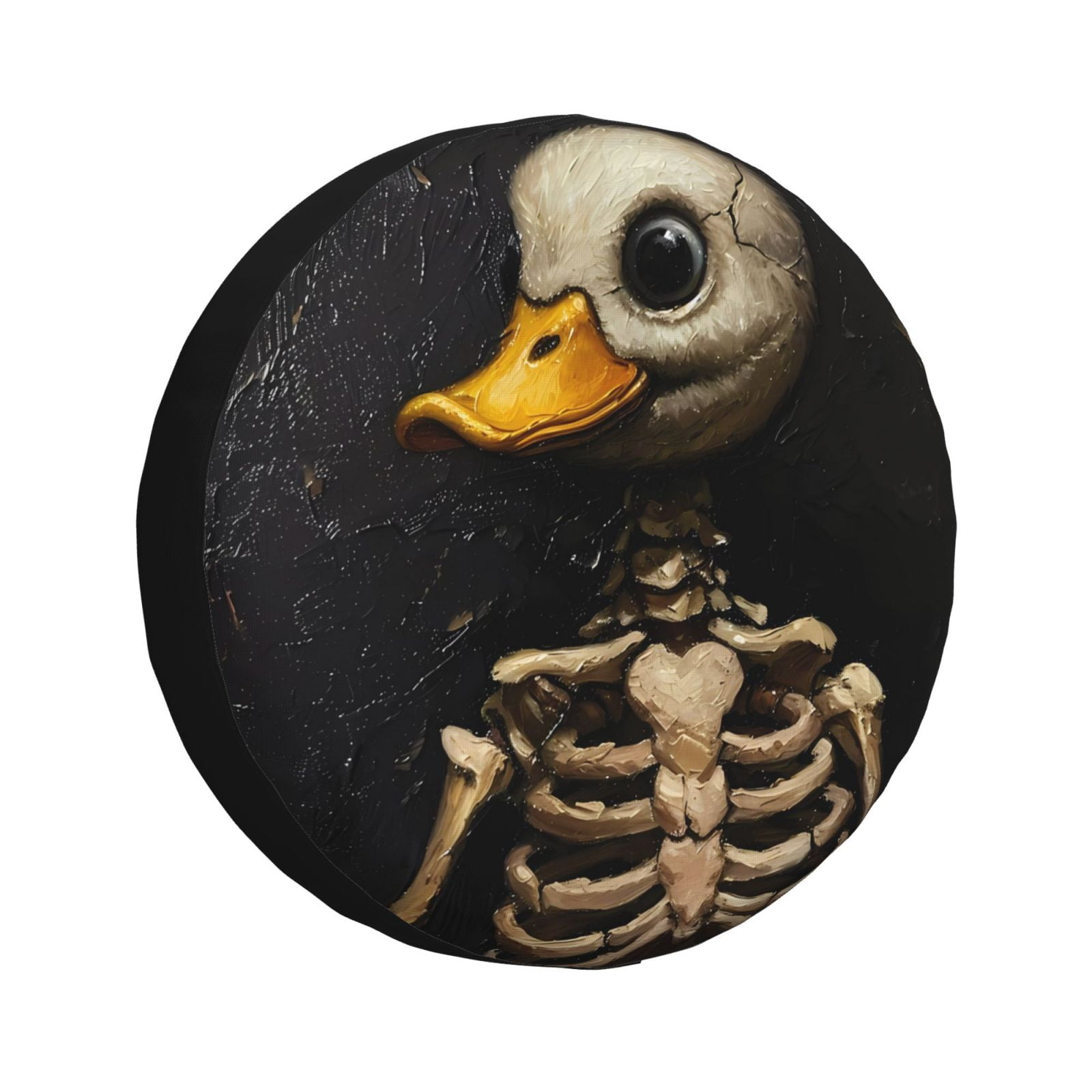 KLL Duck Bones Pattern 14-17 inch Spare Tire Cover Universal Wheel ...