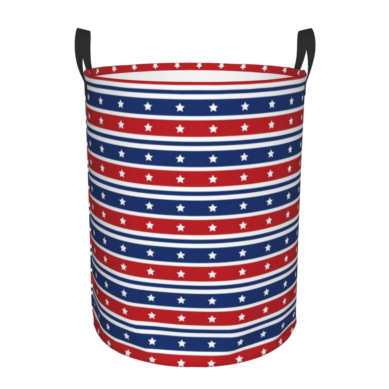 KLL Fourth Of July Waterproof Foldable Laundry Hamper Bucket with ...