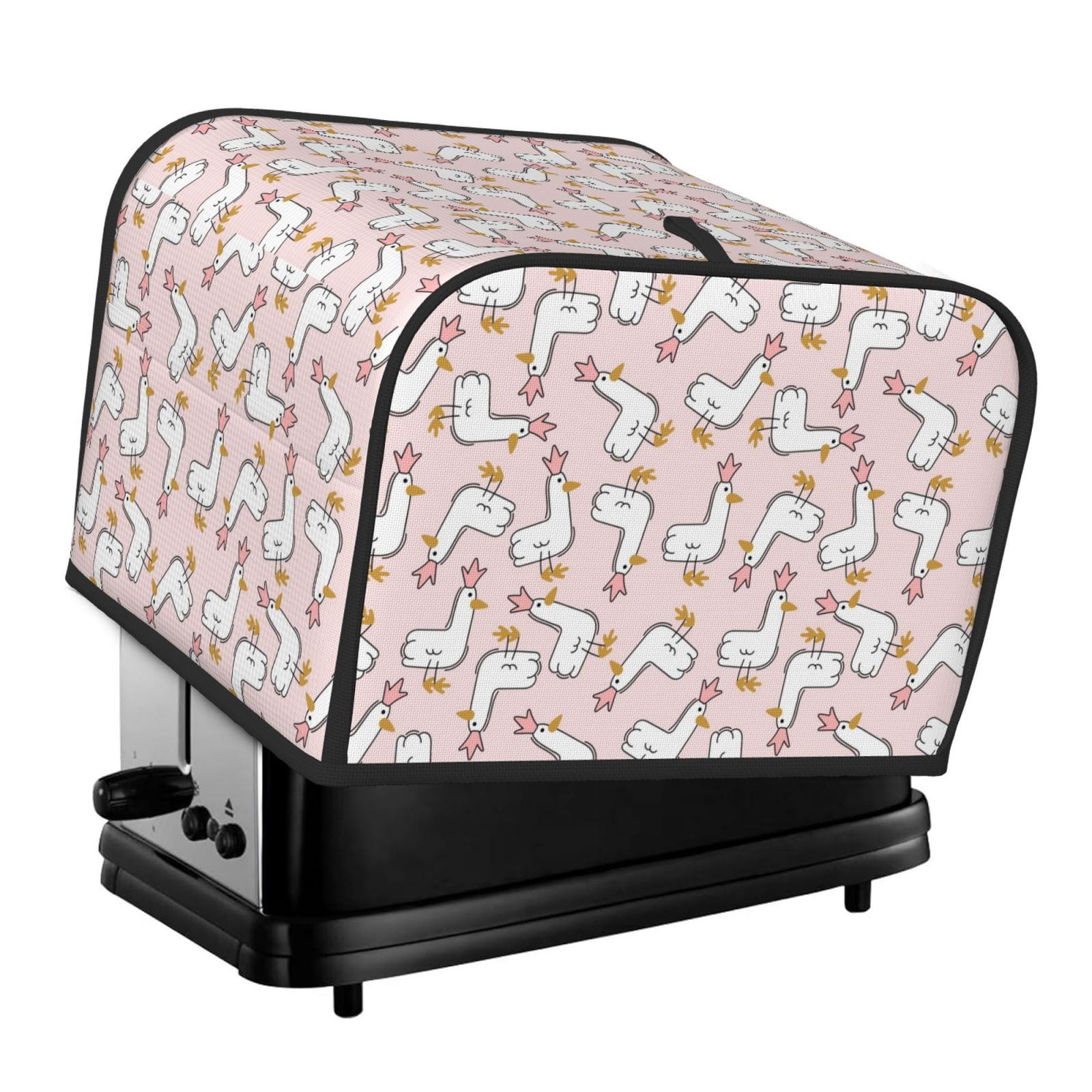 KLL Goose Queen Print 4 Slice Toaster Dust Covers Kitchen Small ...