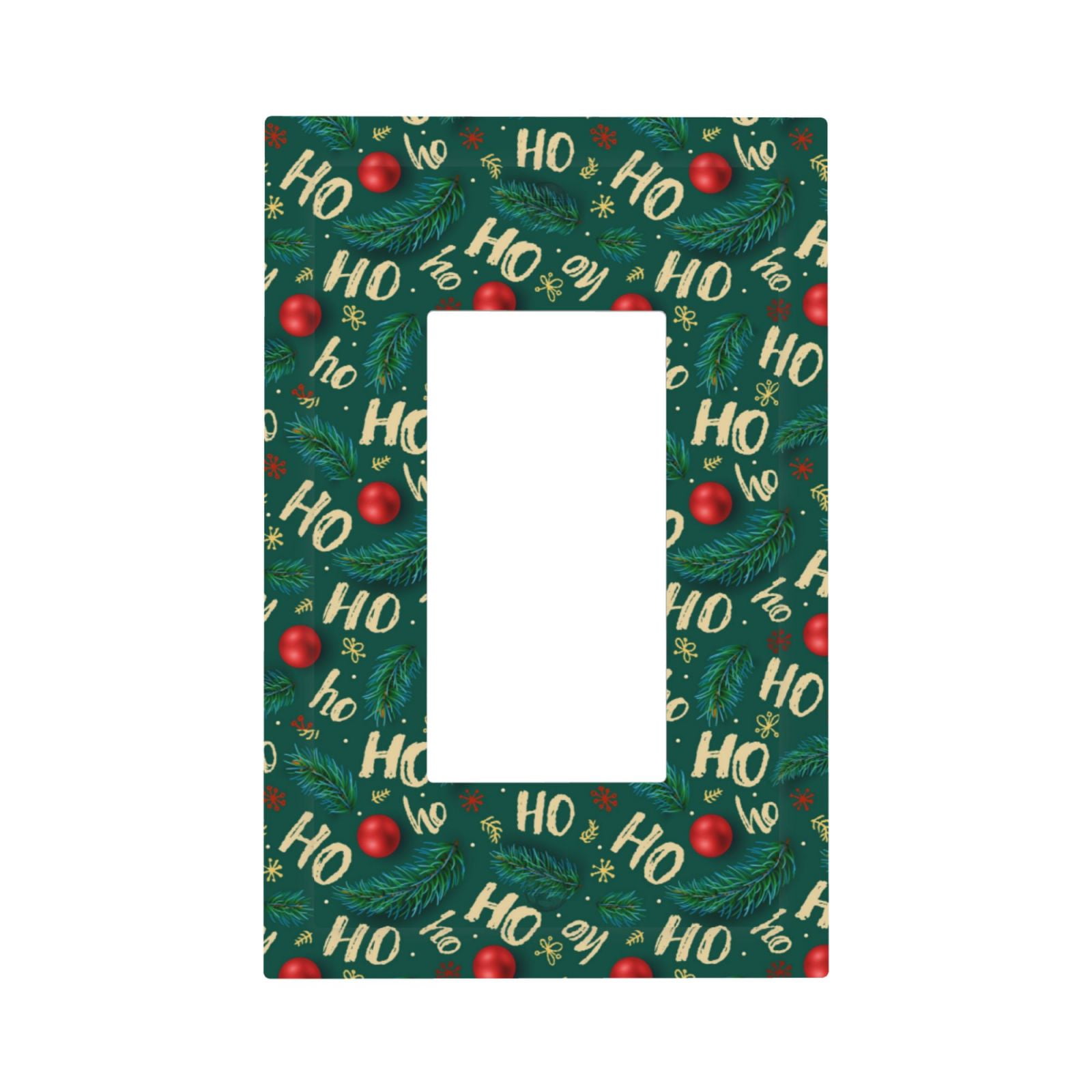 KLL Green Background With Ho Pattern Electrical Outlet Covers, 3" x 5 ...