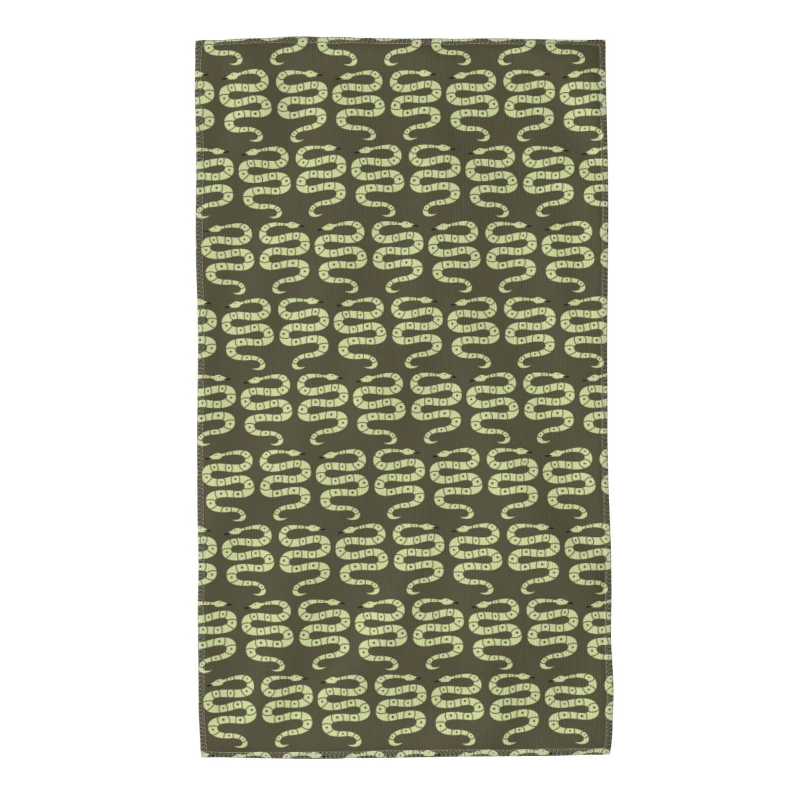 KLL Green Snake Ultra Absorbent & Soft Hand Towels for Bath, Hand, Face ...