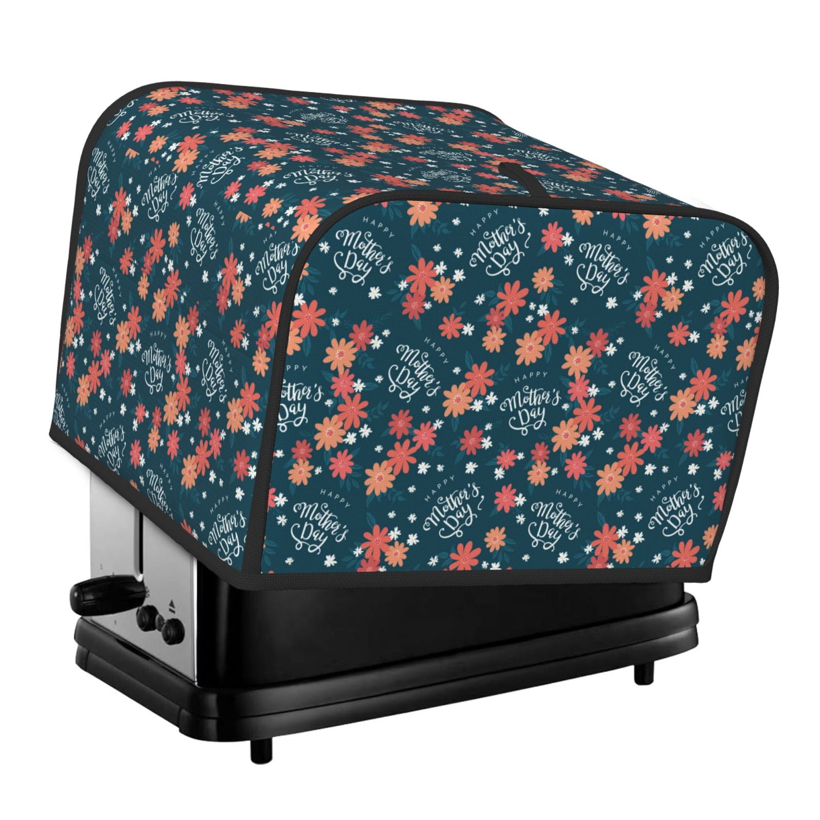 KLL Happy Mother's Day Print 4 Slice Toaster Dust Covers Kitchen Small ...