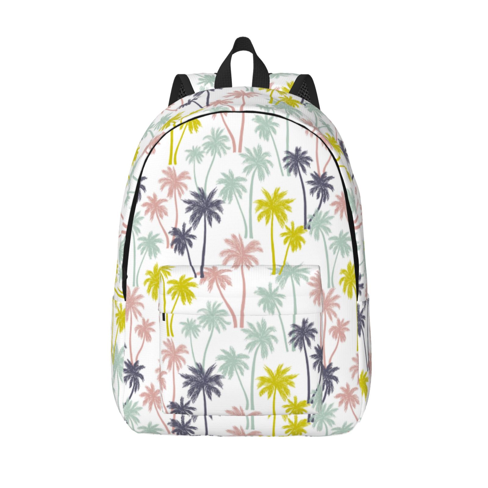 KLL Hawaiian Coconut Tree Print Travel Laptop Backpack - College ...