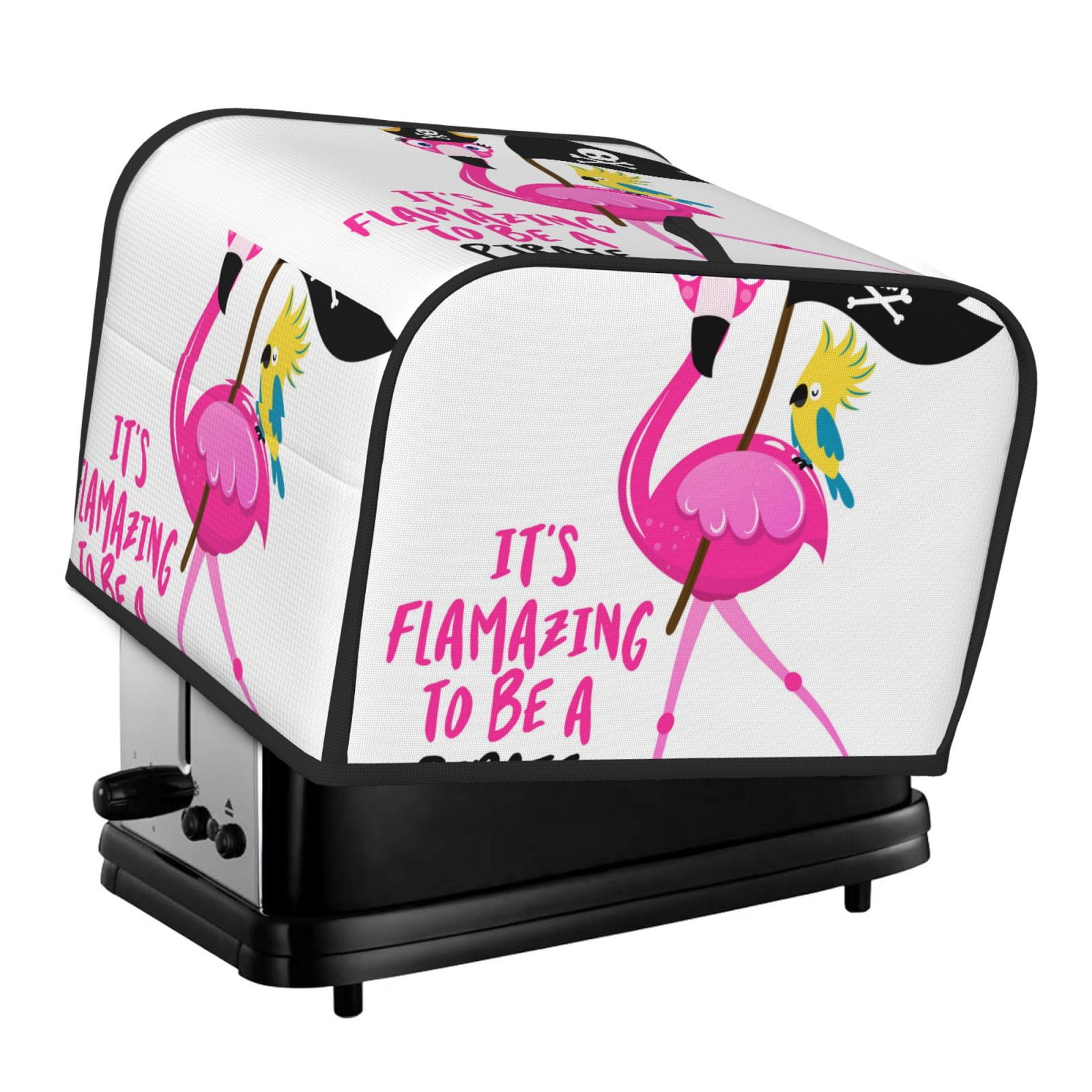 KLL It'S Flamazing To Be A Pirate Print 4 Slice Toaster Dust Covers ...
