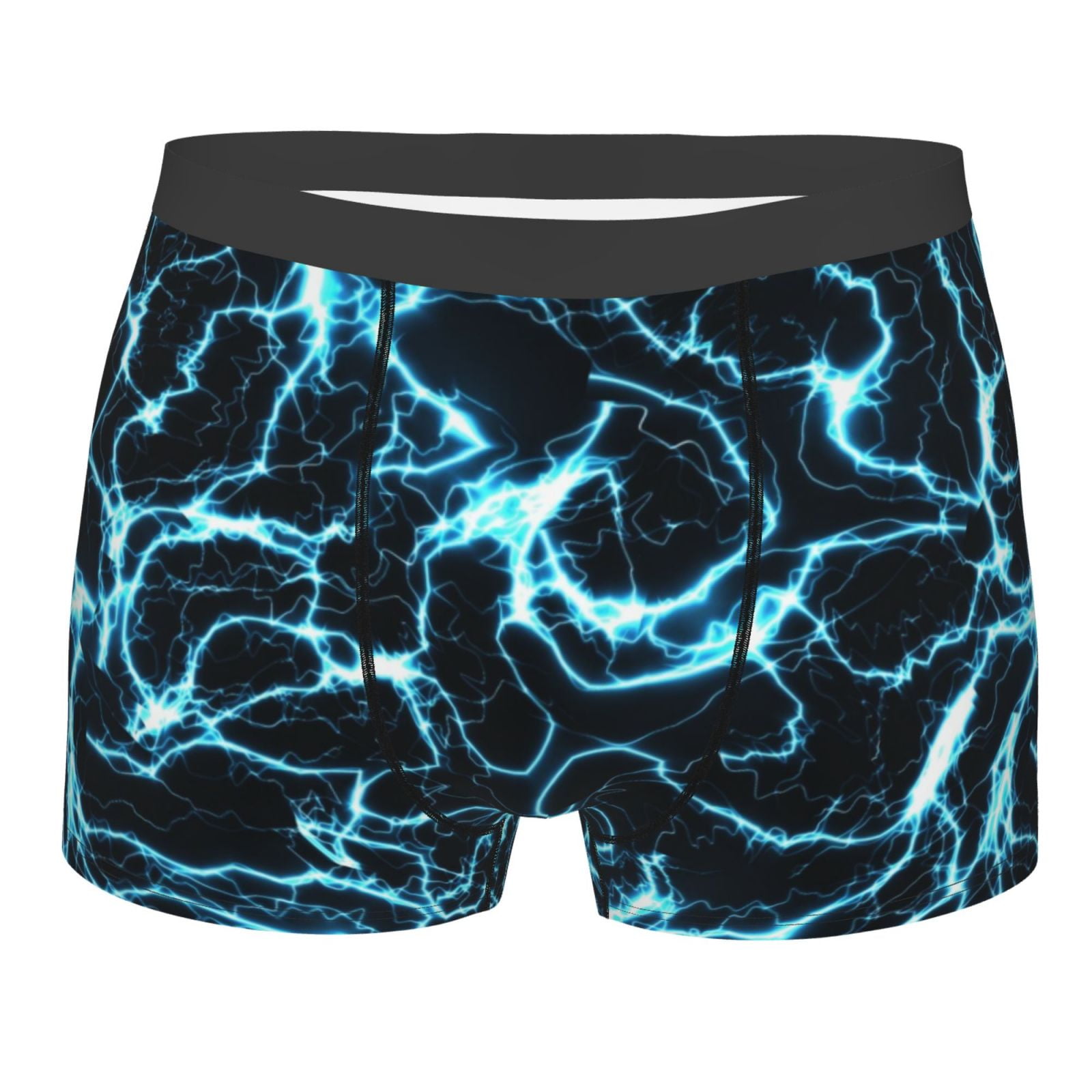 KLL Lightning Men's Cotton Boxer Briefs Underwear- - Walmart.com
