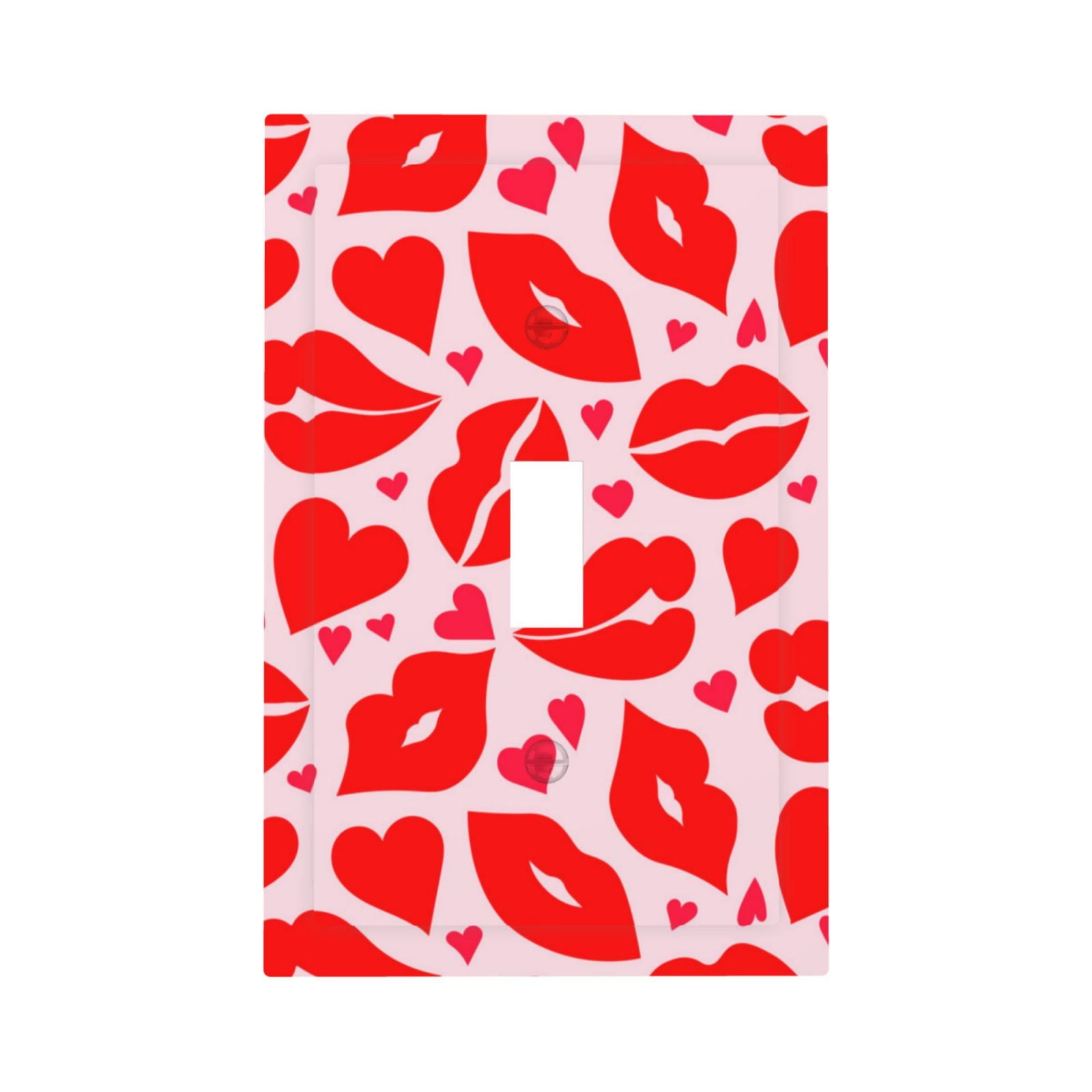 KLL Lips Kiss Pattern Electrical Outlet Covers, 3" x 5" 1 Pack Electric ...