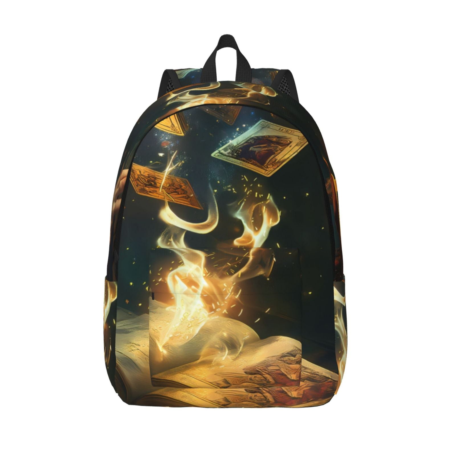 KLL Magical Tarot Reading Print Travel Laptop Backpack - College ...