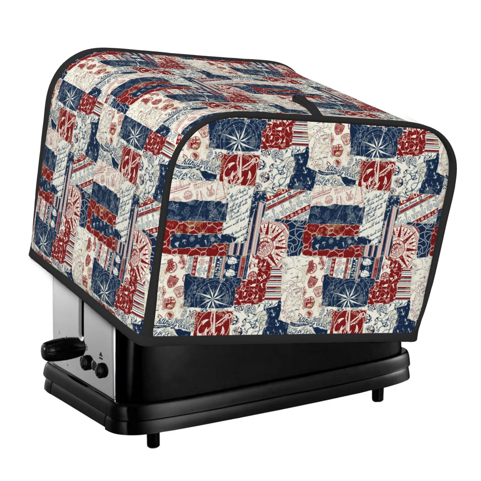 KLL Marine Sailing Print 4 Slice Toaster Dust Covers Kitchen Small ...