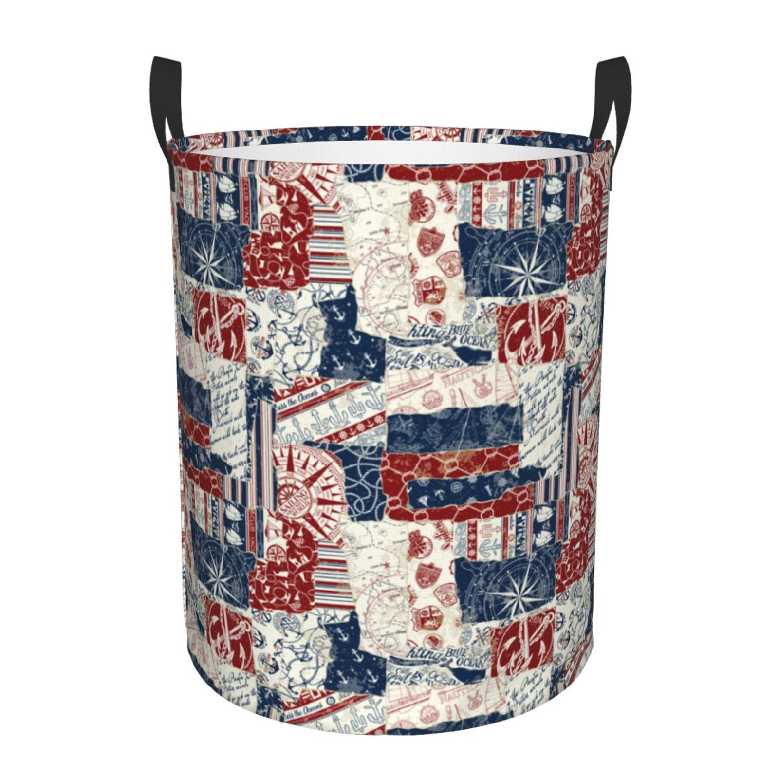 KLL Marine Sailing Waterproof Foldable Laundry Hamper Bucket with ...