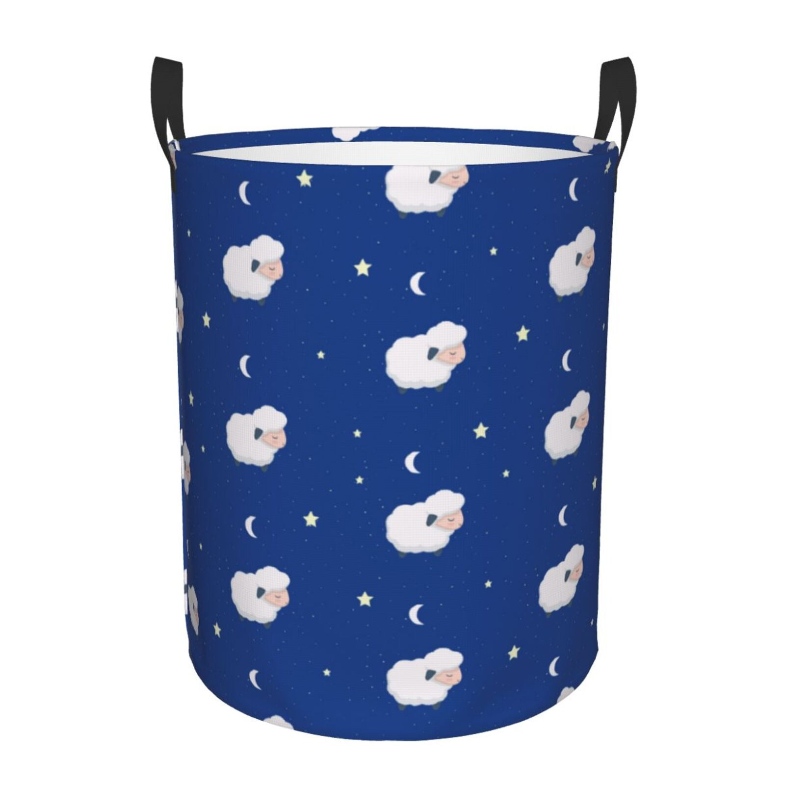 KLL Moon Lamb Waterproof Foldable Laundry Hamper Bucket with Handles ...