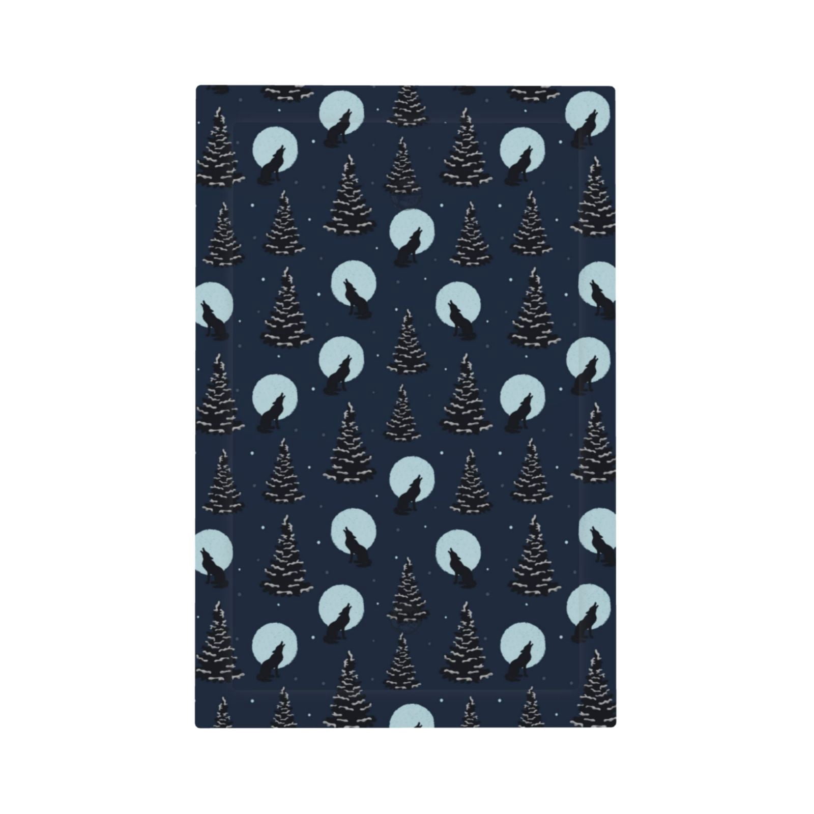 KLL Night Forest Wolf Pattern Electrical Outlet Covers, 3" x 5" 1 Pack ...