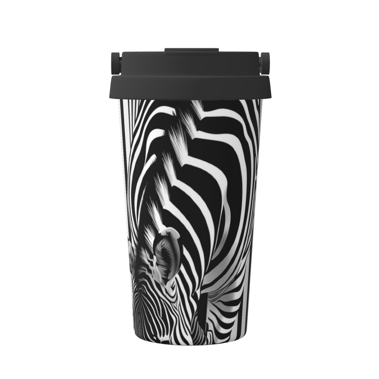 KLL Optical Zebra Illusion Pattern Stainless Steel Vacuum Insulated ...