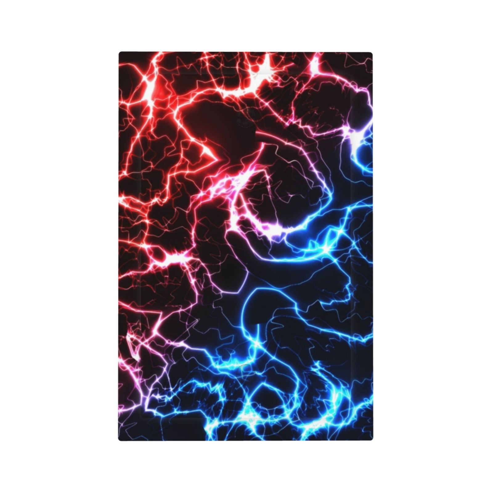 KLL Red And Blue Lightning Pattern Electrical Outlet Covers, 3" x 5" 1 ...