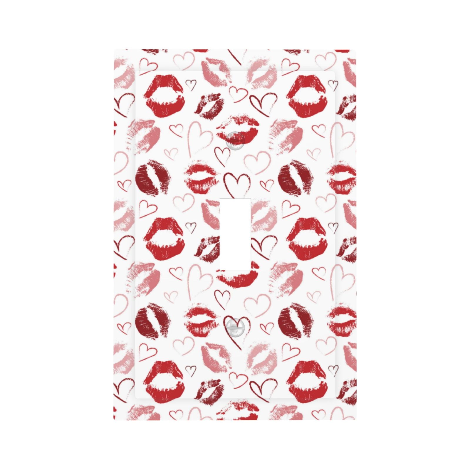 KLL Red Lips Pattern Electrical Outlet Covers, 3" x 5" 1 Pack Electric ...