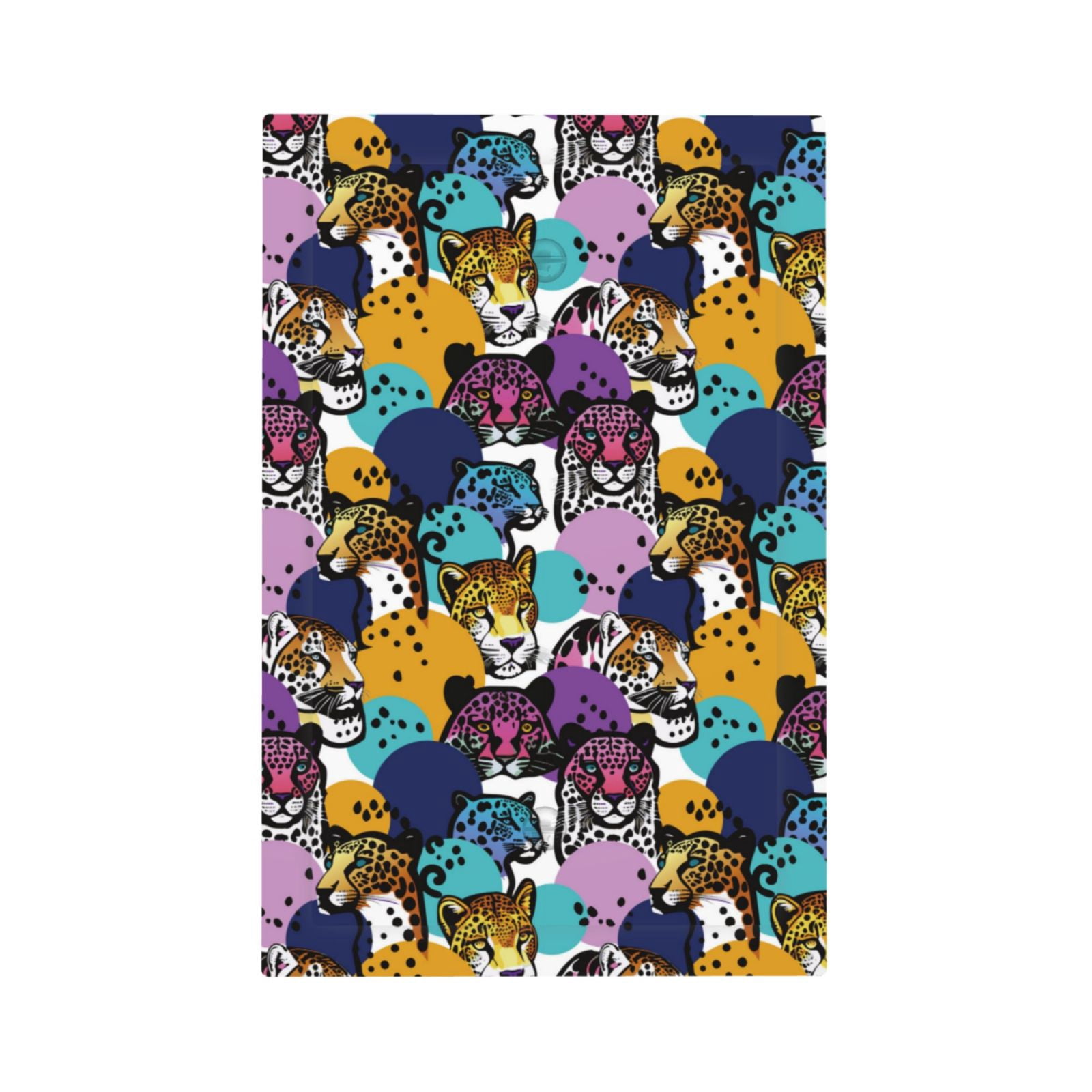 KLL Retro Panther Pattern Electrical Outlet Covers, 3" x 5" 1 Pack ...