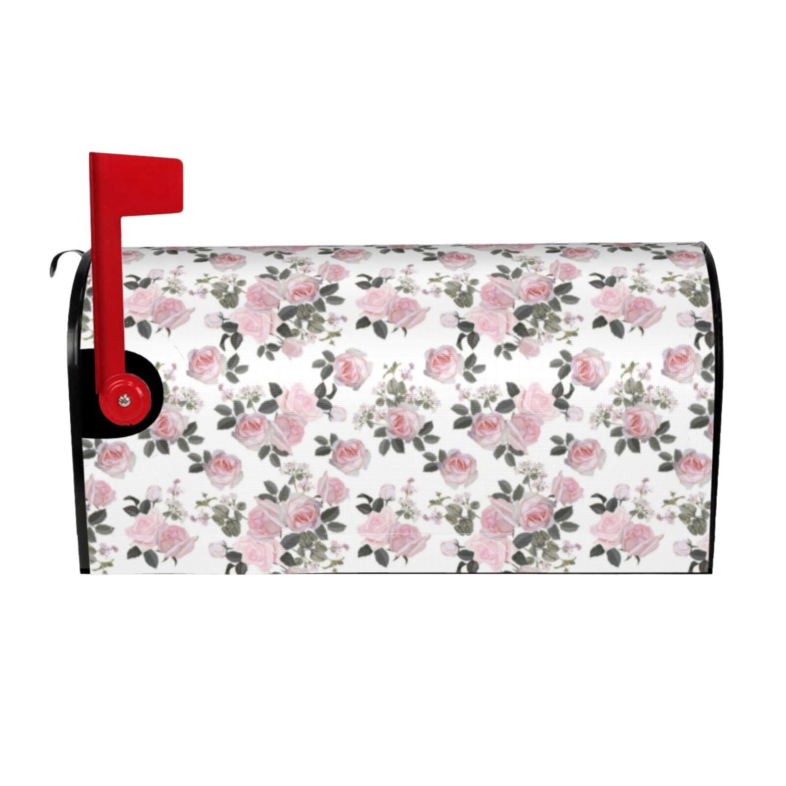 KLL Rose Flowers Pattern Mailbox Covers,Magnetic Mailbox Waterproof ...
