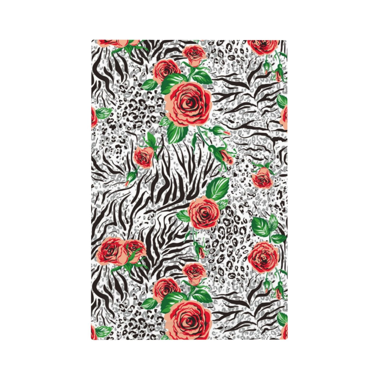 KLL Roses Mixed Zebra 1 Pattern Electrical Outlet Covers, 3" x 5" 1 ...