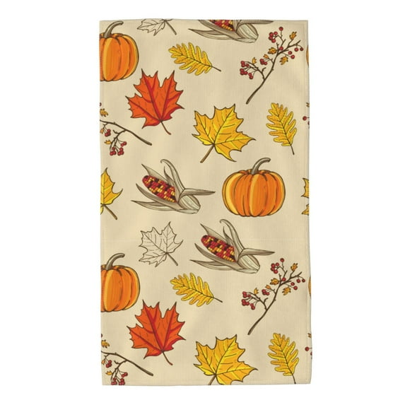 KLL Rustic Harvest Time Ultra Absorbent & Soft Hand Towels for Bath ...