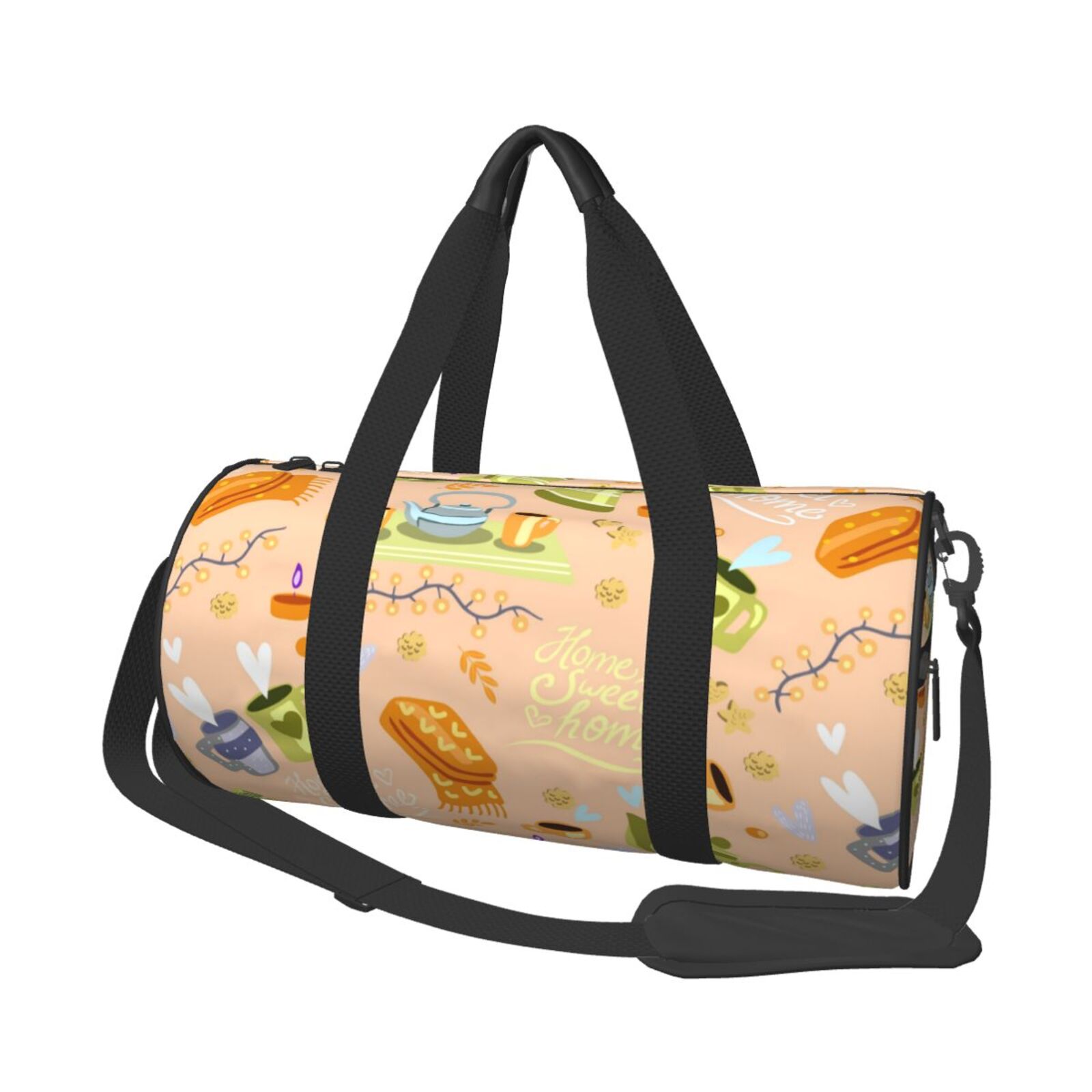 KLL Scandinavian Style Hygge Duffle Bag For Men Women Sport Gym Fitness ...