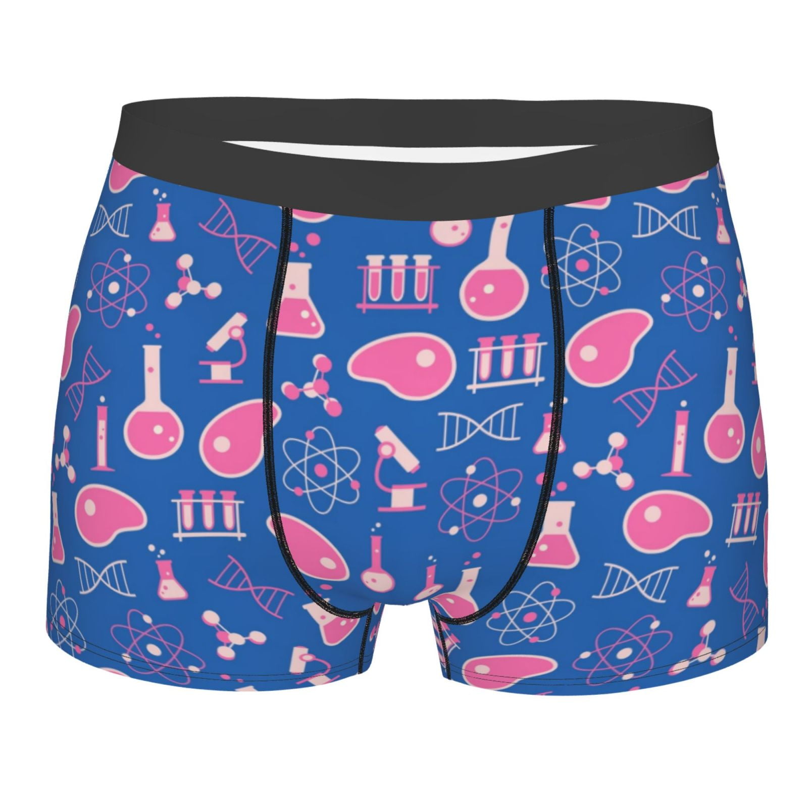 KLL Science Experiment Men's Cotton Boxer Briefs Underwear- - Walmart.com