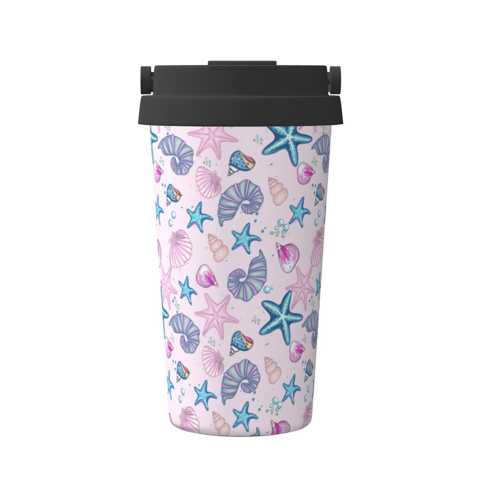 KLL Sea Shells 3 Pattern Stainless Steel Vacuum Insulated Tumbler ...