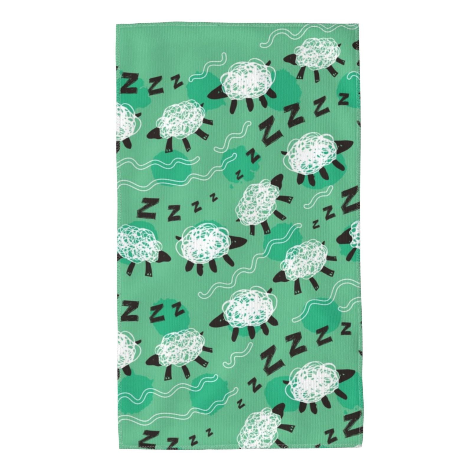 KLL Sheep Zzz Ultra Absorbent & Soft Hand Towels for Bath, Hand, Face ...