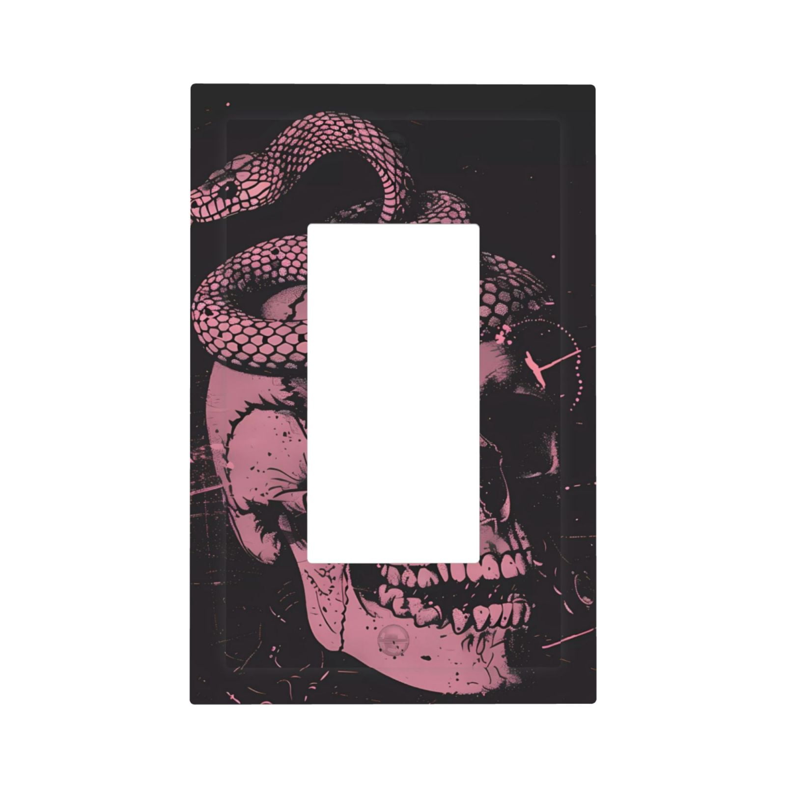 KLL Skull and Snake Art Pattern Electrical Outlet Covers, 3" x 5" 1 ...