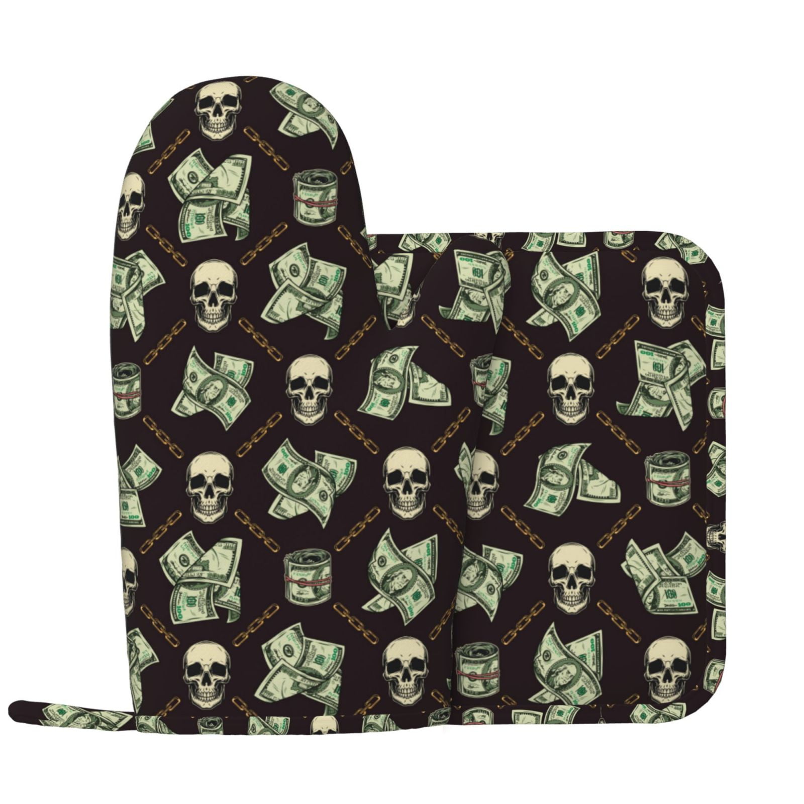 KLL Skulls Gold Chains Dollar - 300 Piece Jigsaw Puzzle for Adult and ...