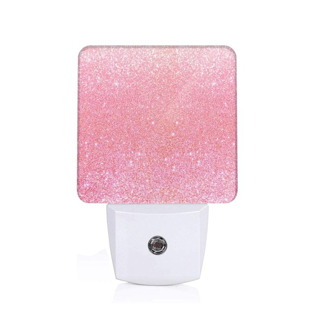 KLL Sparkly Glitter for Night Lights,Auto Sensor Night Lamp Plug in ...