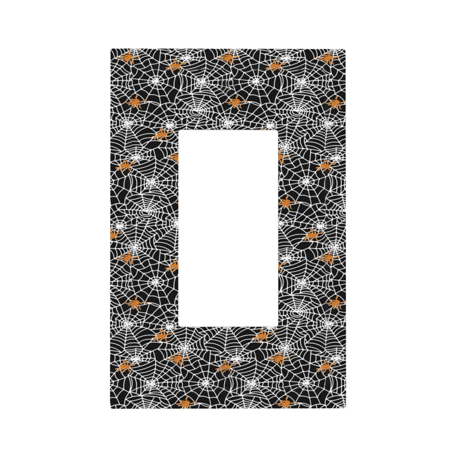 KLL Spider Cobweb Pattern Electrical Outlet Covers, 3" x 5" 1 Pack ...